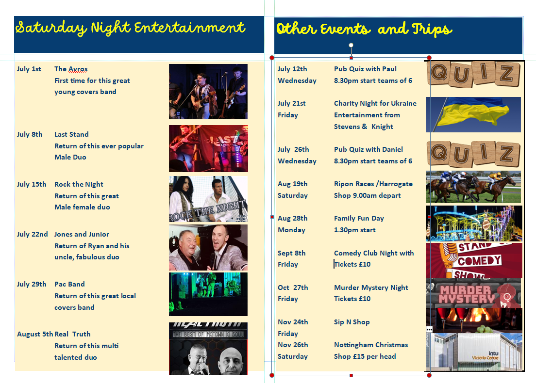 Saturday Night Entertainment at Lindley Liberal Club